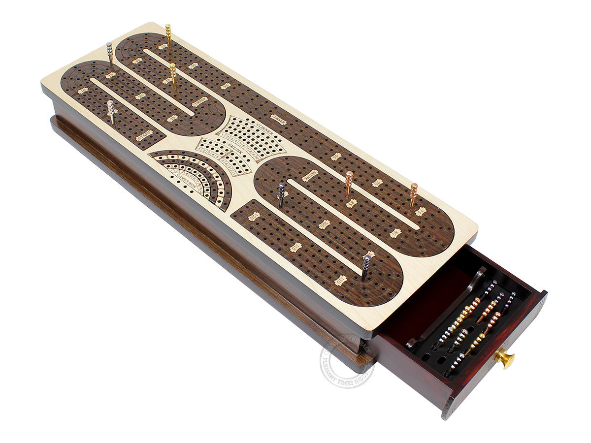 Twist Design Cribbage Boards